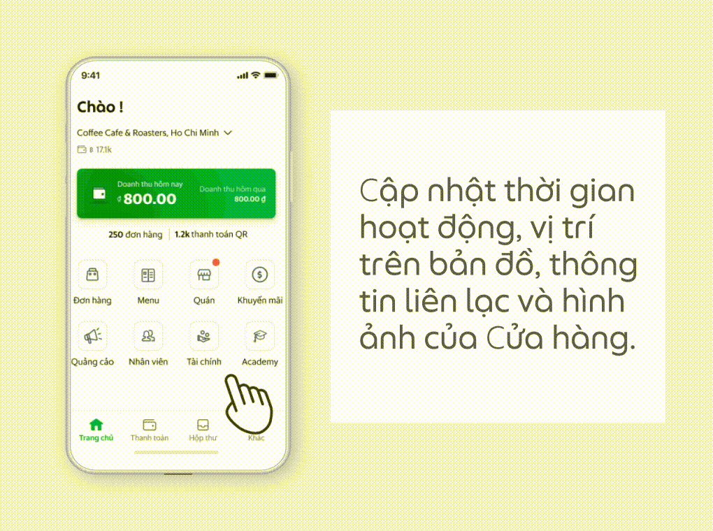 GrabMerchant Website