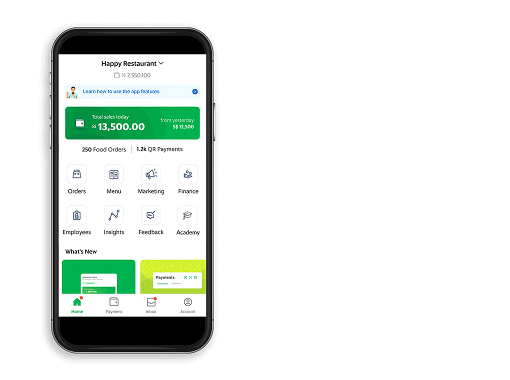 GrabMerchant Website